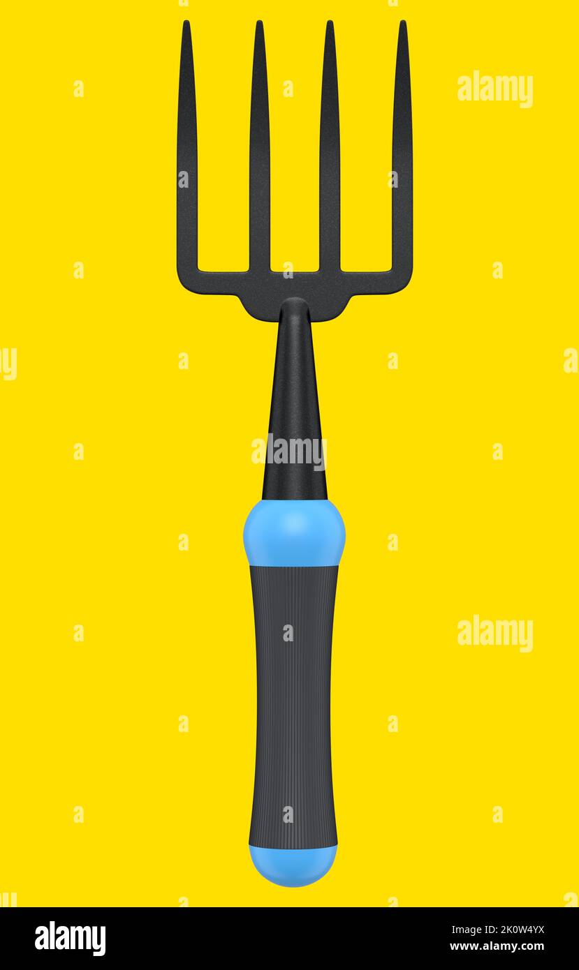 Farmer with pitchfork and devil hi-res stock photography and images - Alamy