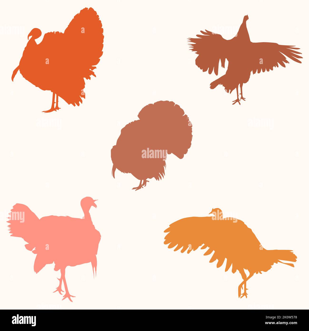 Turkey bird cartoon happy thanksgiving Stock Vector Images - Alamy