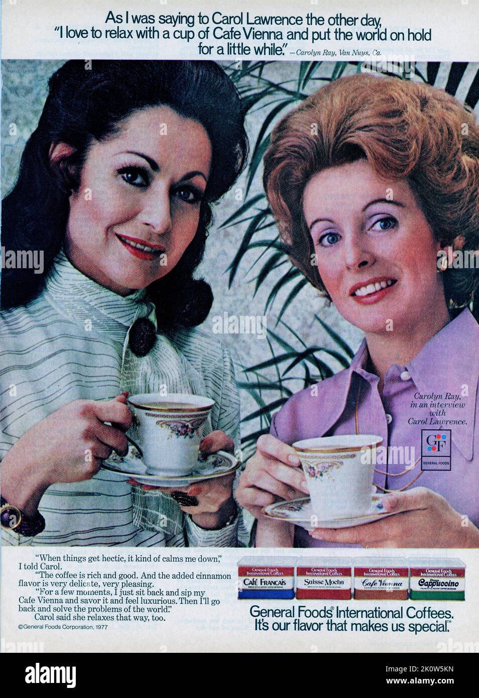 Vintage 19 May 1978 "Family Circle" magazine advert, USA Stock Photo ...