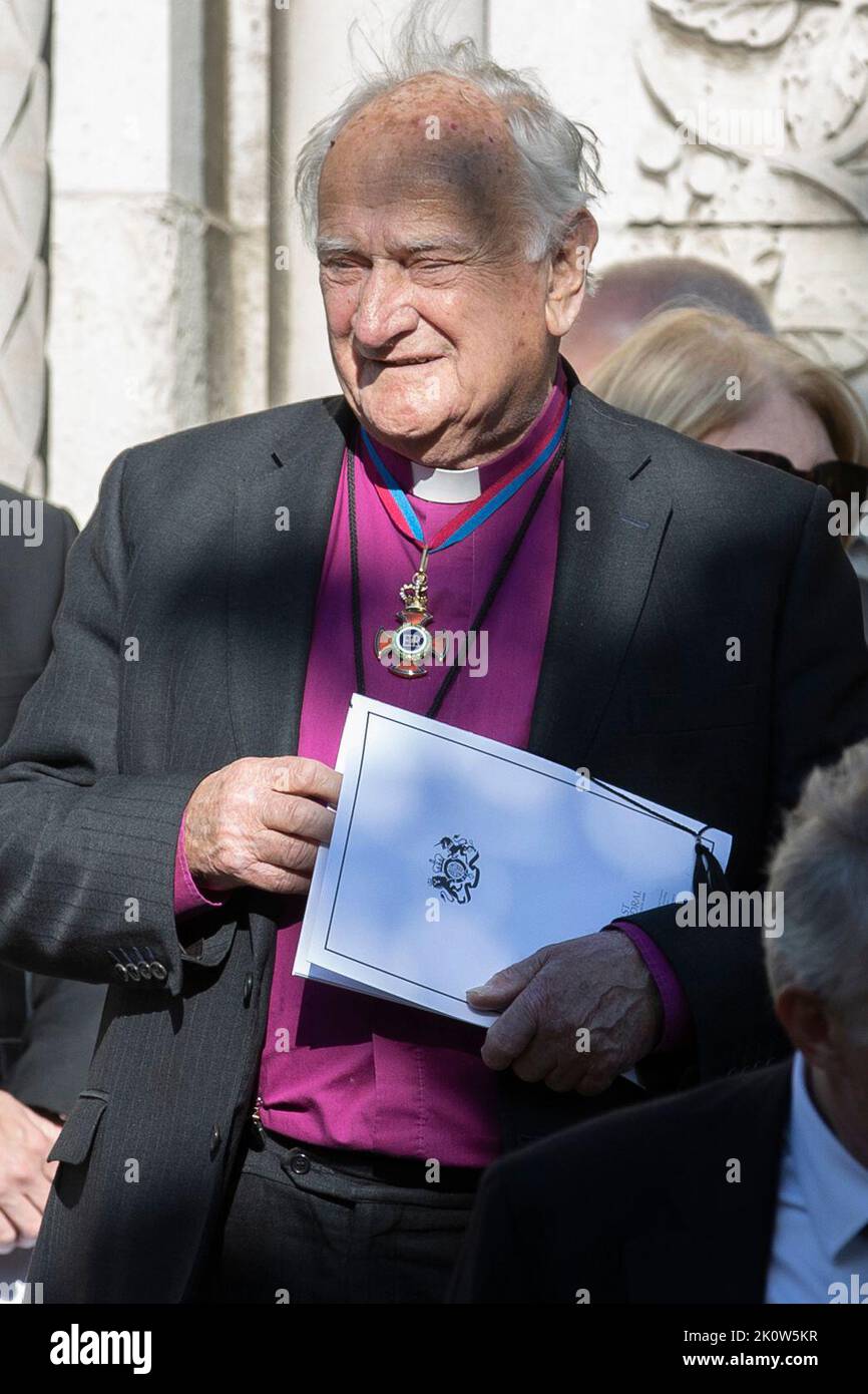 The Rt Rev. the Lord Robin Eames attending a Service of Reflection at ...
