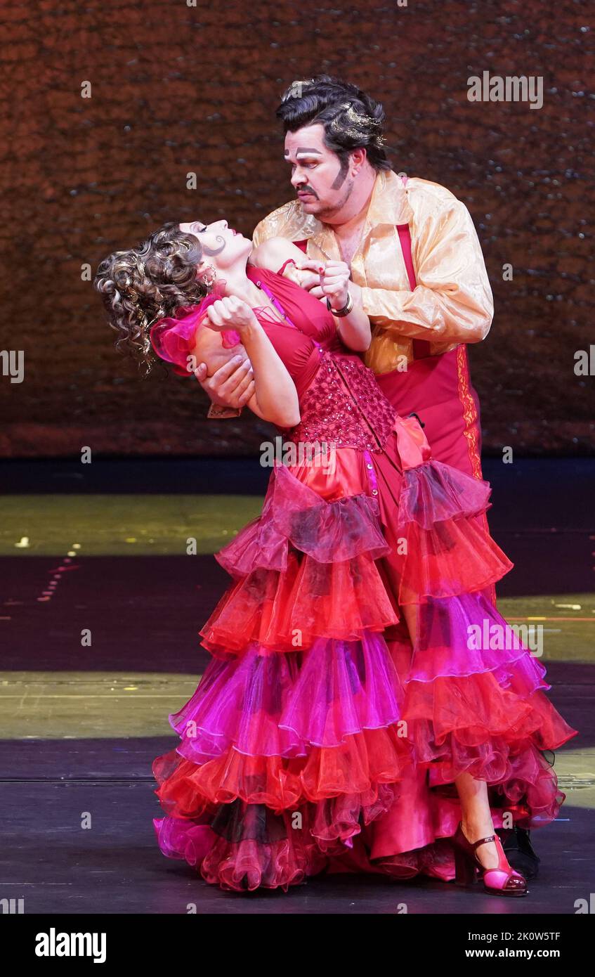Hamburg, Germany. 13th Sep, 2022. Leading actress Maria Kataeva as ...