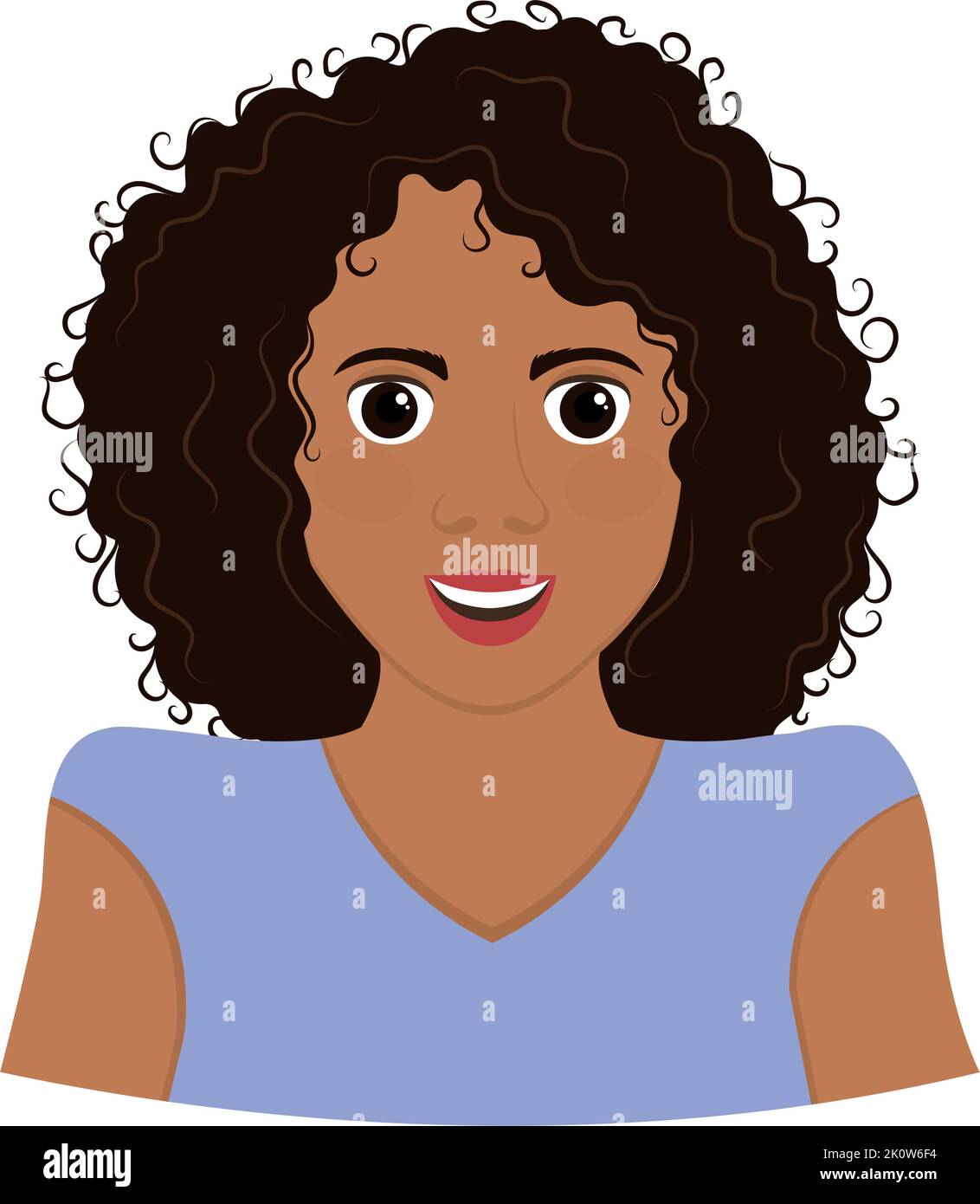 Isolated beautiful and cute girl avatar Vector Stock Vector Image & Art ...