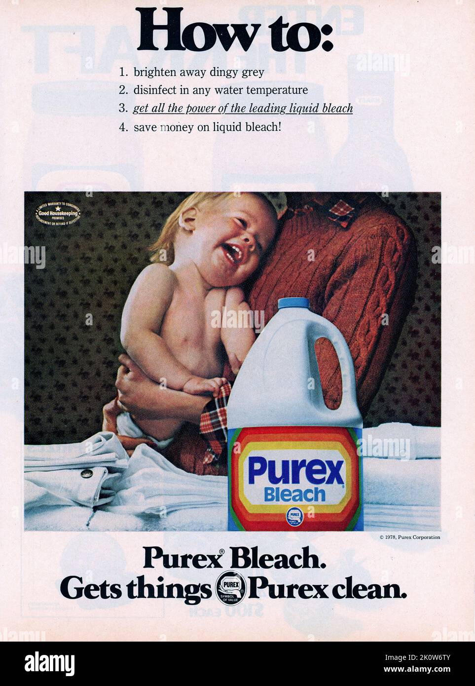 Vintage 19 May 1978 "Family Circle" magazine advert, USA Stock Photo ...