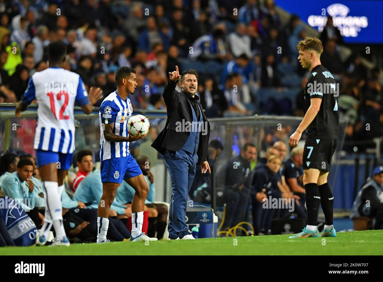 September 13, 2022, Harbor, Portugal: Coach Carl Hoefkens of Club ...