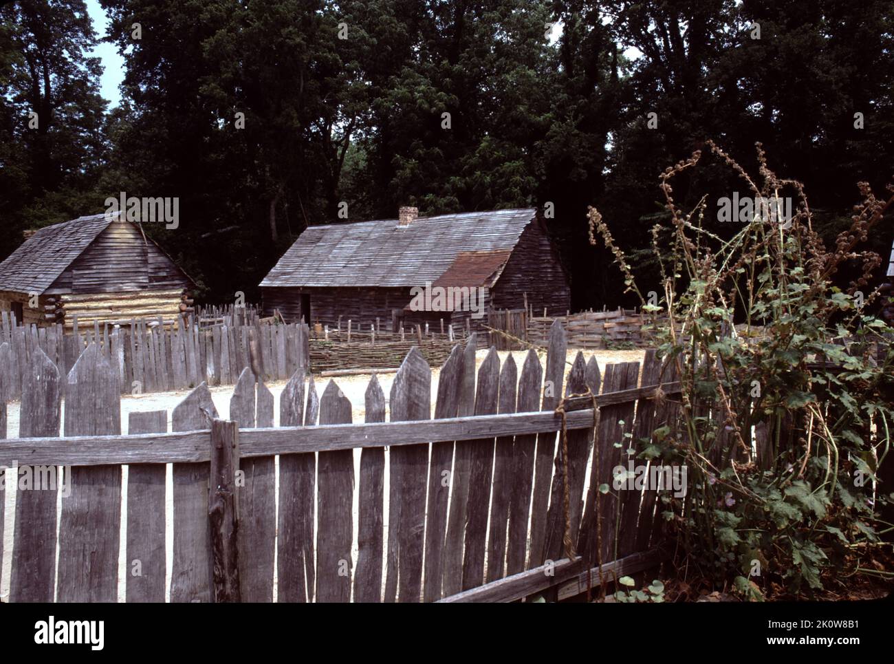 Jamestown, VA USA 9/1993. Jamestown was England's first major ...