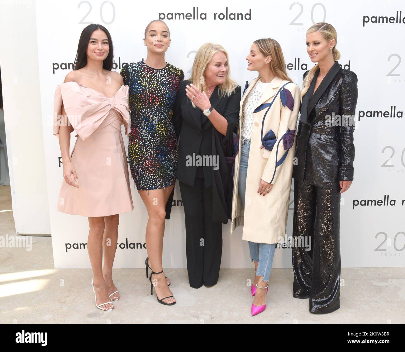 New York, NY, USA. 12th Sep, 2022. Friend, Jasmine Sanders, Pamella ...