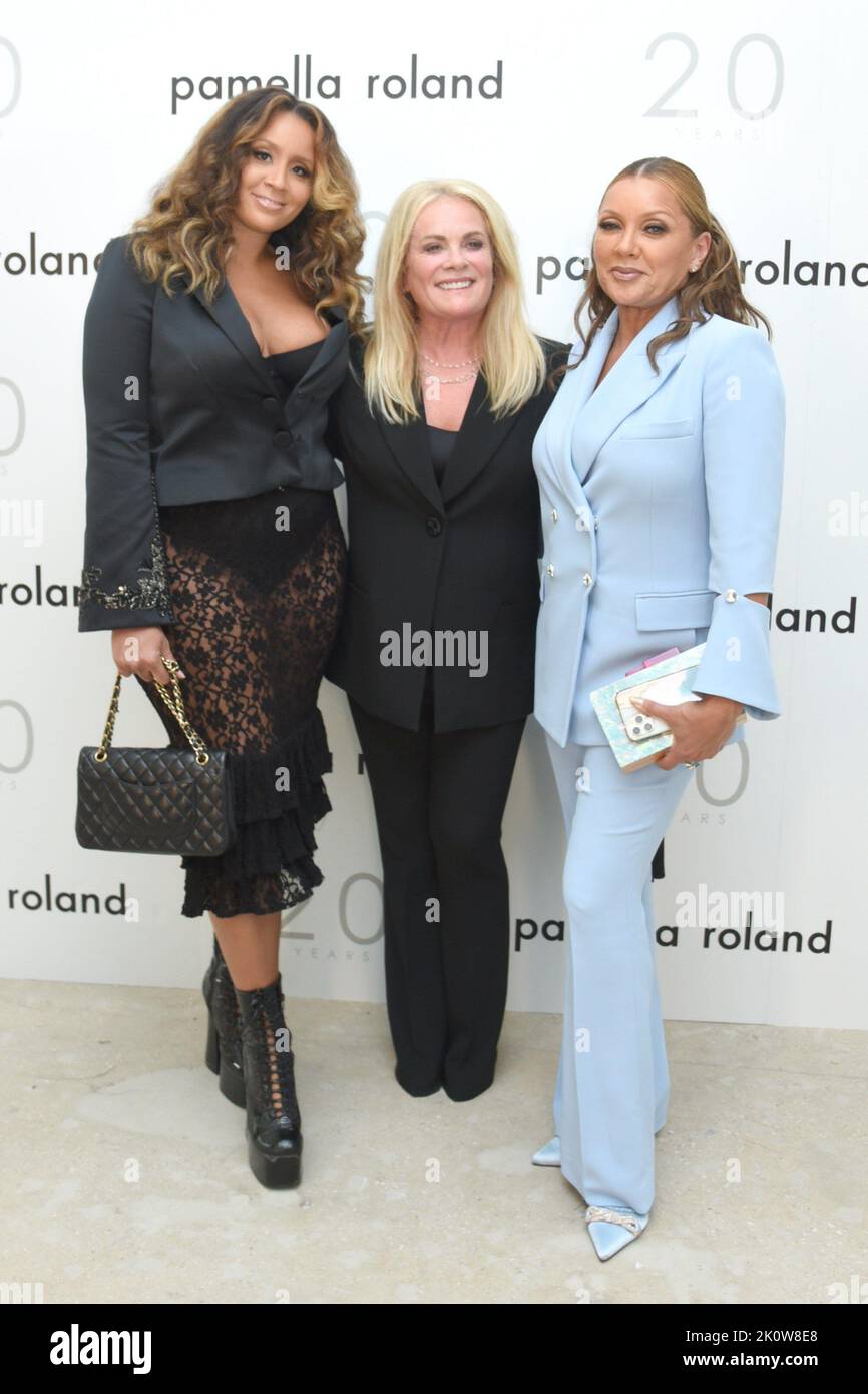 New York, NY, USA. 12th Sep, 2022. Jillian Hervey, Pamella Roland ...