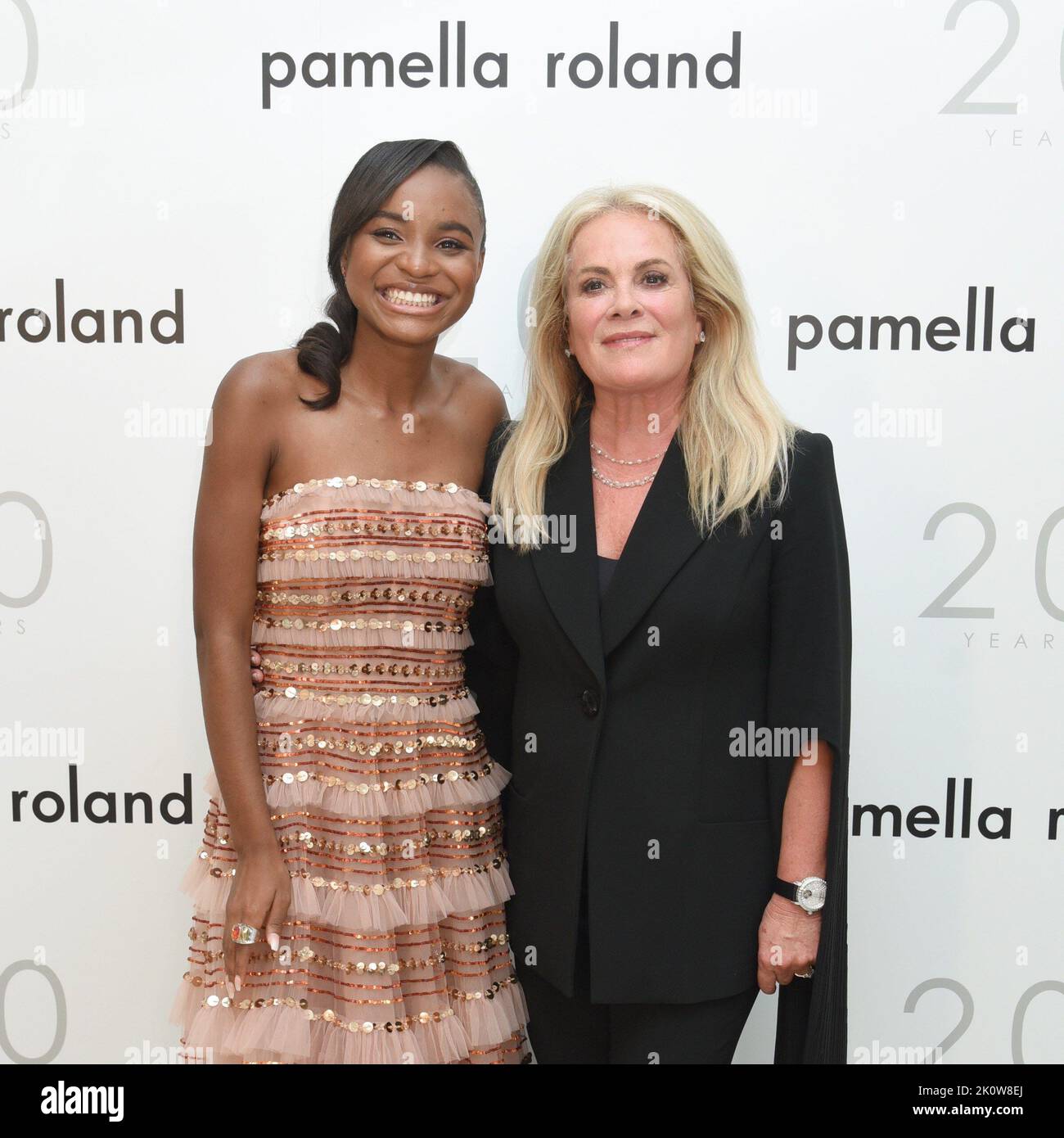 New York, NY, USA. 12th Sep, 2022. Saniyya Sidney, Pamella Roland in ...