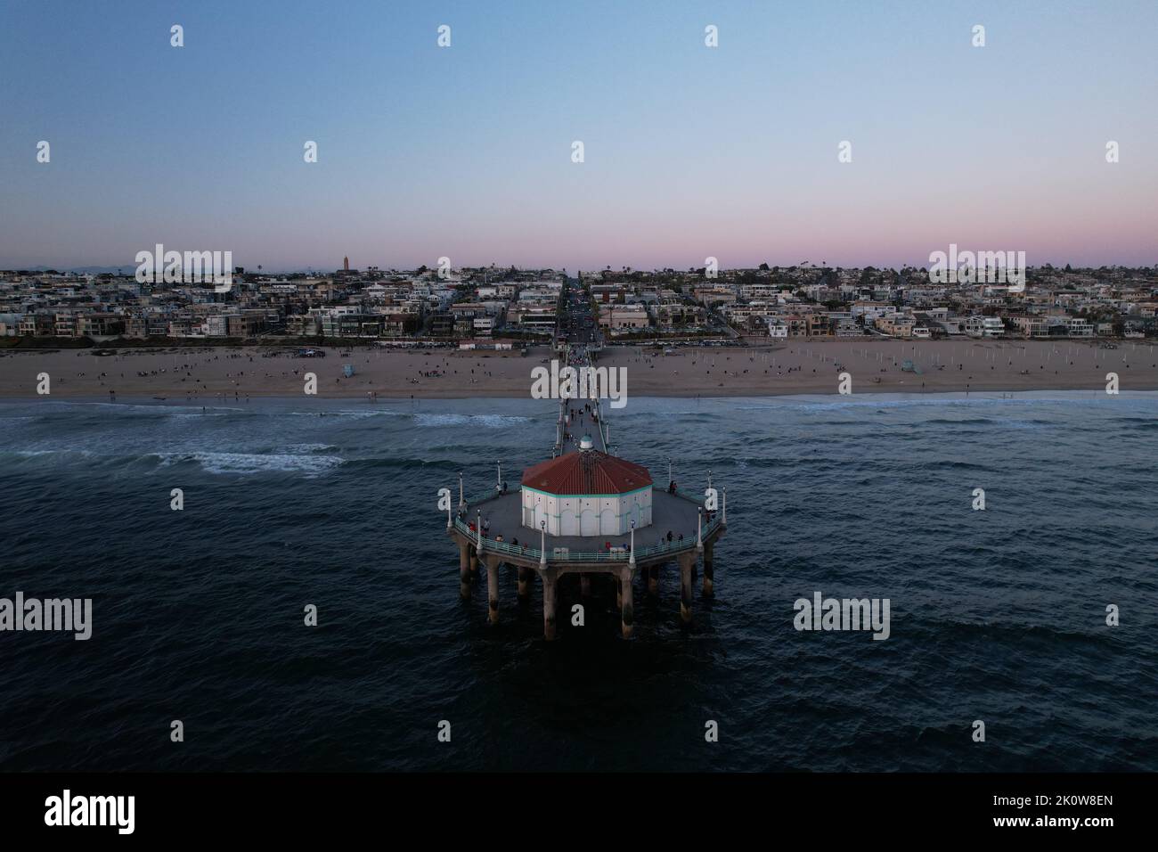 Huntington beach pier california aerial hi-res stock photography and ...
