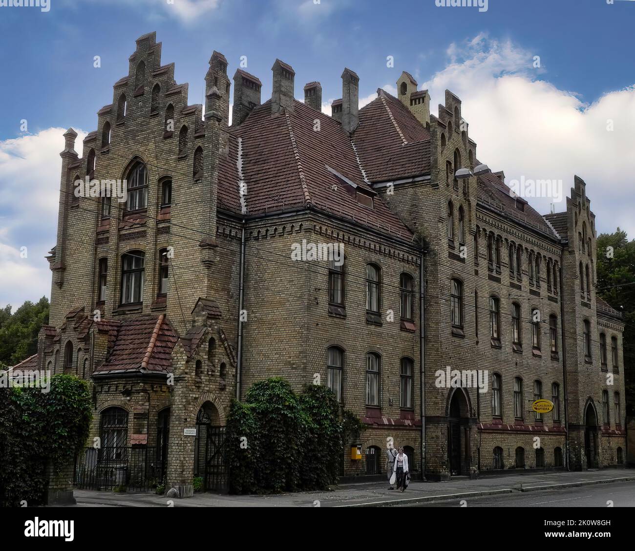 Some architectural details in the "Art Nouveau" style of the city of ...