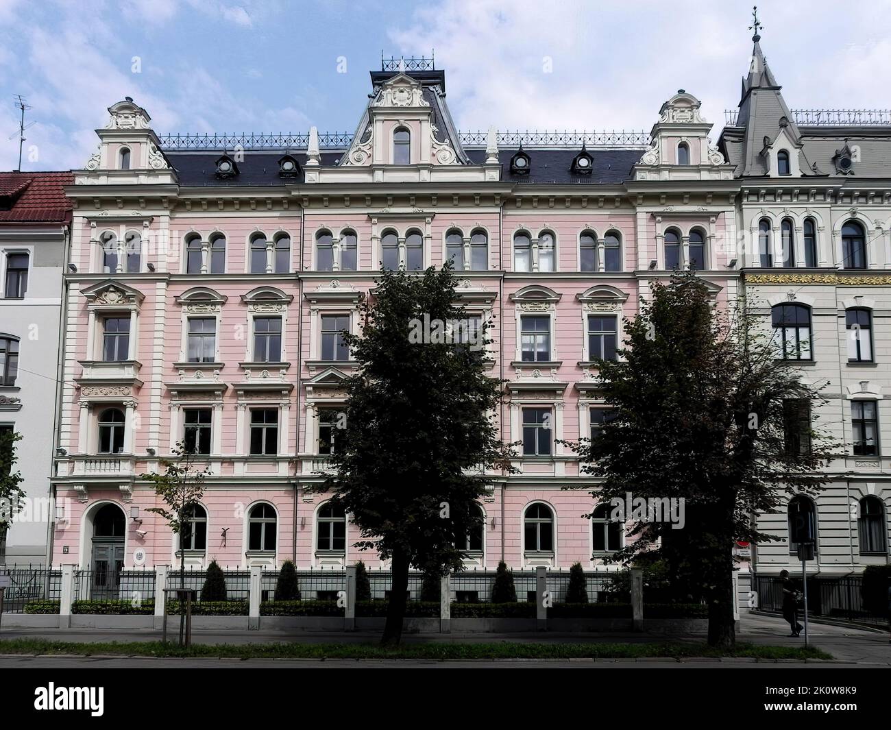 Some architectural details in the "Art Nouveau" style of the city of ...