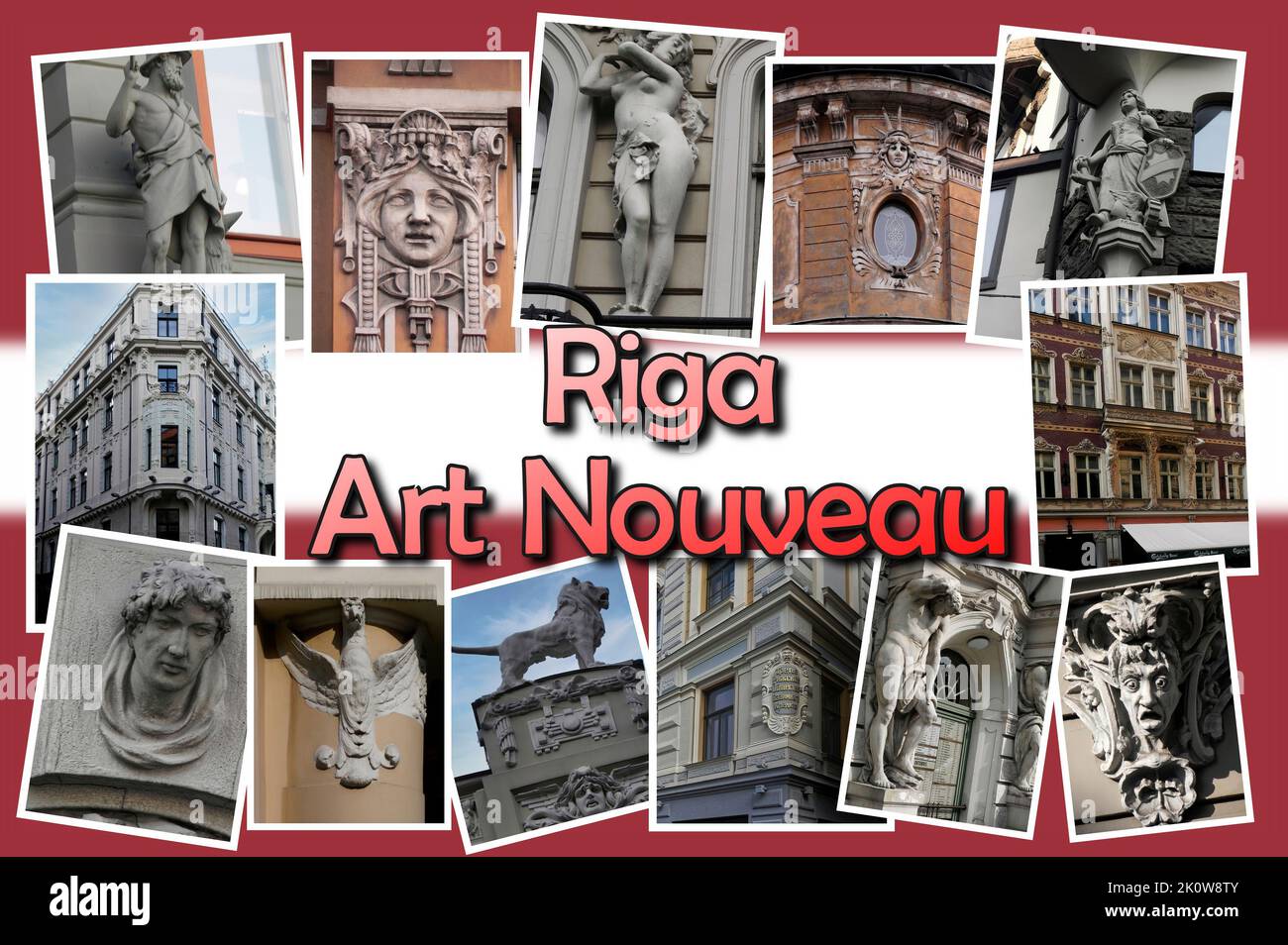 Some architectural details in the "Art Nouveau" style of the city of ...