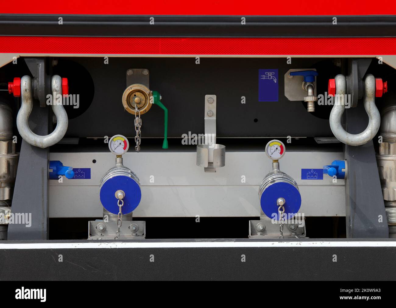 couplings for fire engines with plugs to connect the hydrants Stock ...