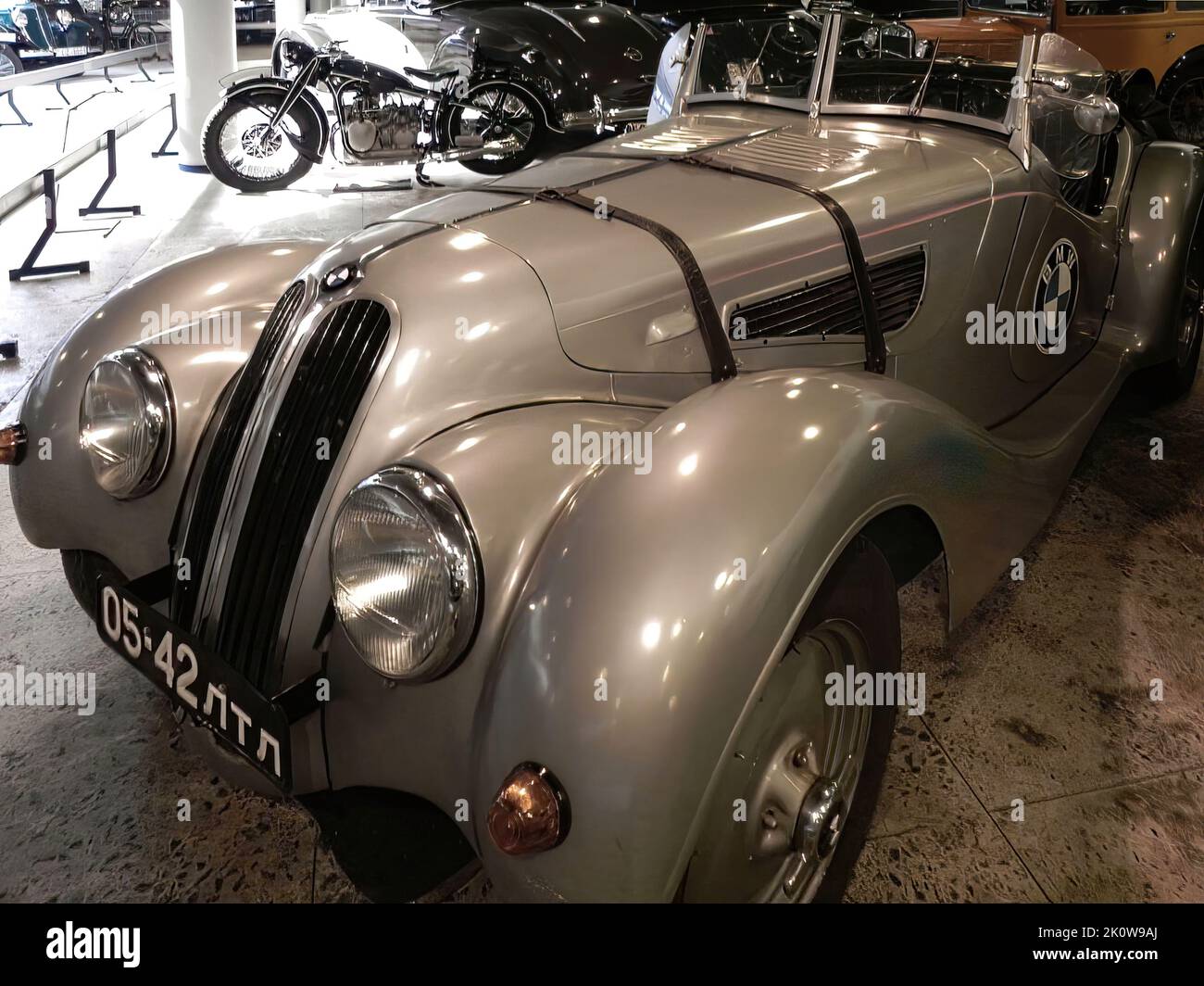 The Motor Museum in Riga,the largest museum of vehicles in the Baltic ...