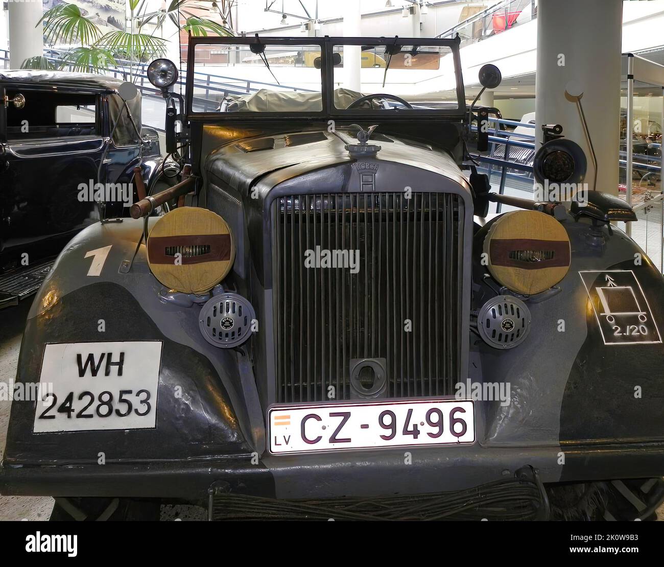 The Motor Museum in Riga,the largest museum of vehicles in the Baltic ...