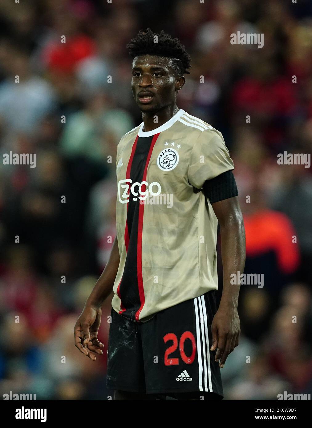 Ajax's Mohammed Kudus during the UEFA Champions League match at Anfield ...