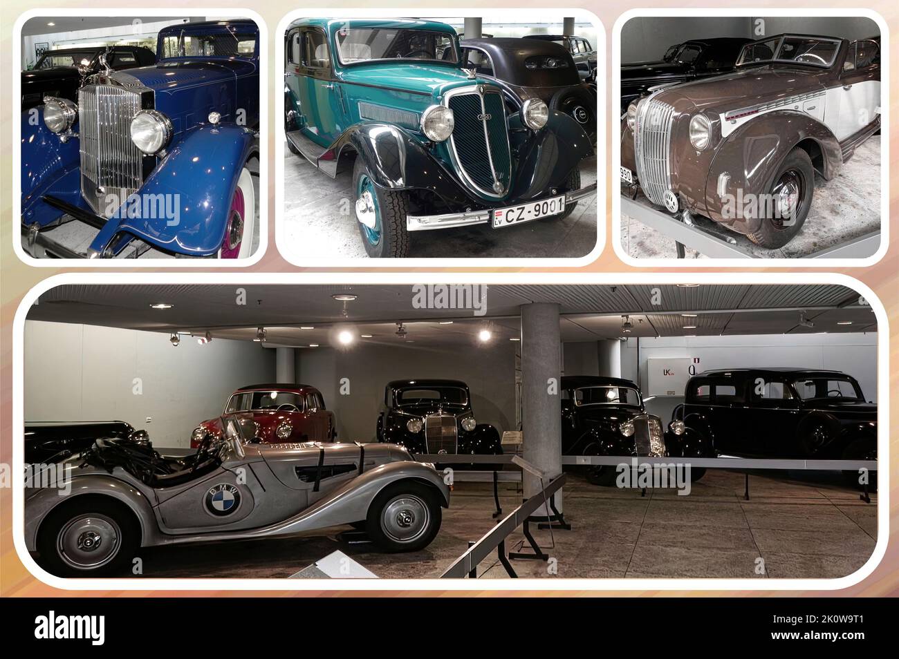 The Motor Museum in Riga,the largest museum of vehicles in the Baltic ...