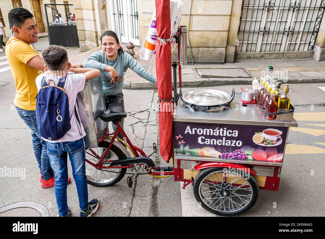 Bogota Colombia,La Candelaria Centro Historico central historic old ...