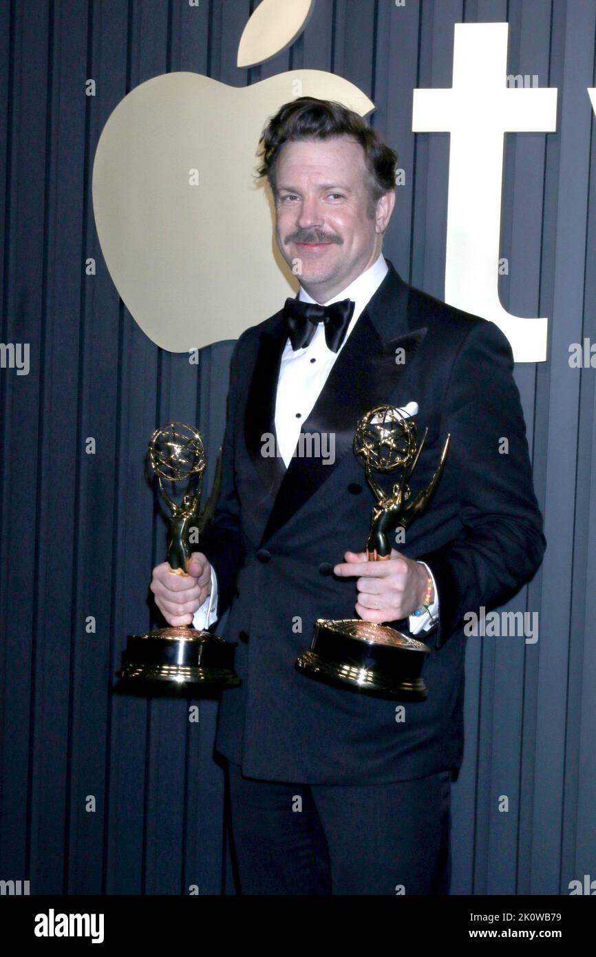 LOS ANGELES - SEP 12: Jason Sudeikis at the Apple TV+ Primetime Emmy ...