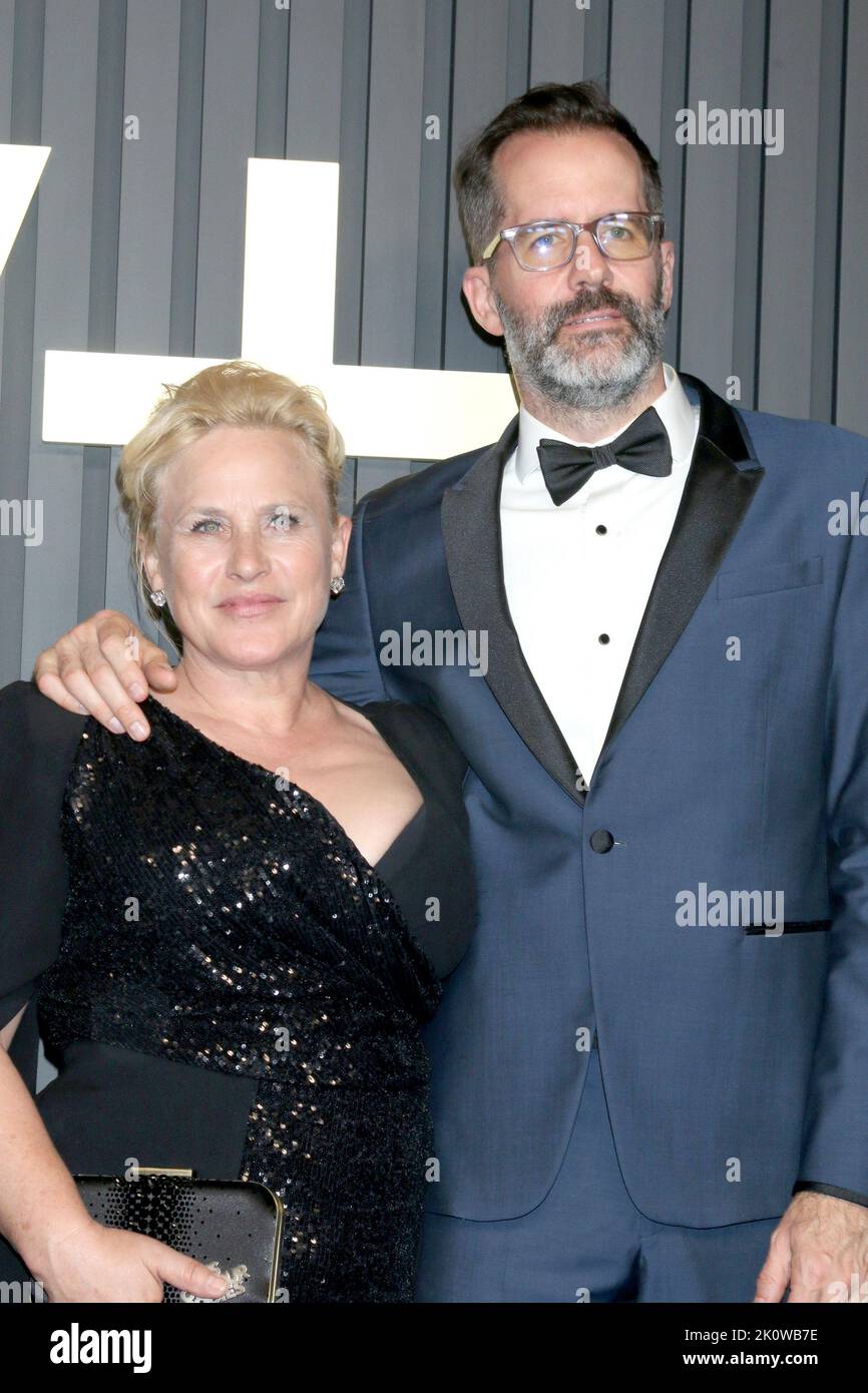 LOS ANGELES - SEP 12: Patricia Arquette, Eric White at the Apple TV+ ...