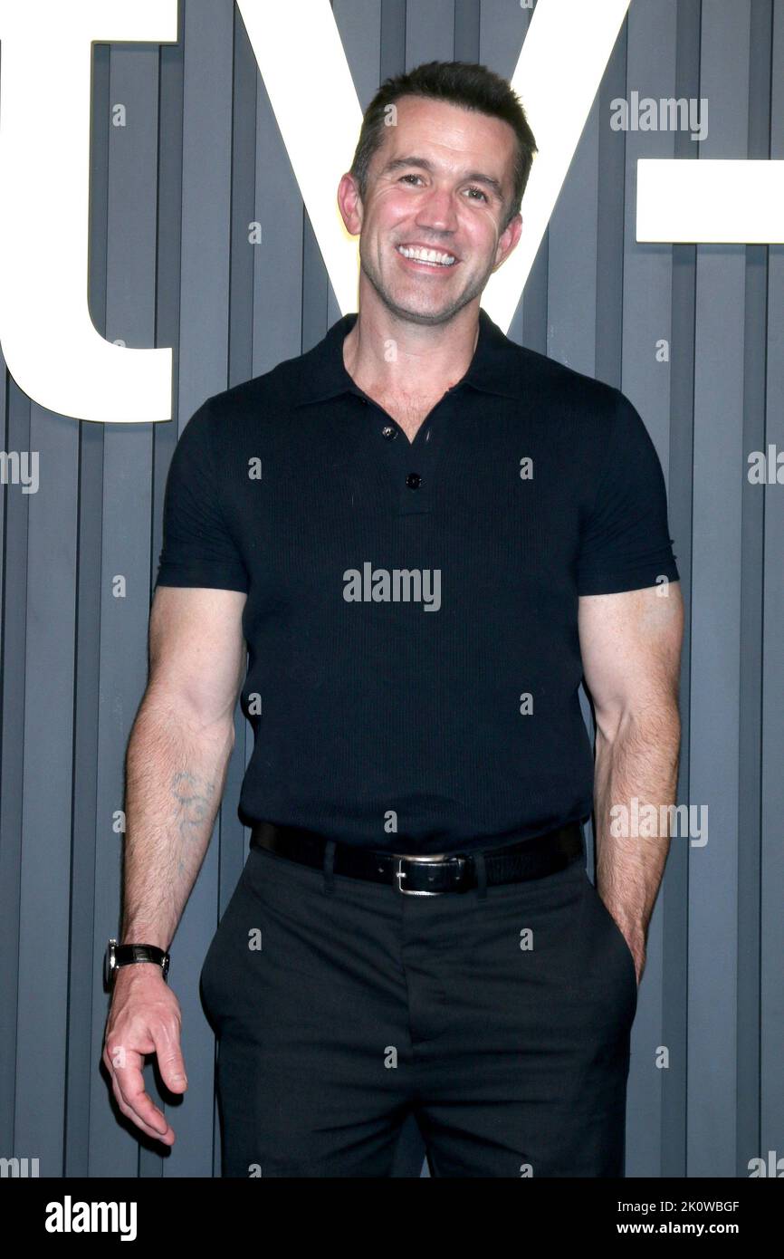 LOS ANGELES - SEP 12: Rob McElhenney at the Apple TV+ Primetime Emmy ...