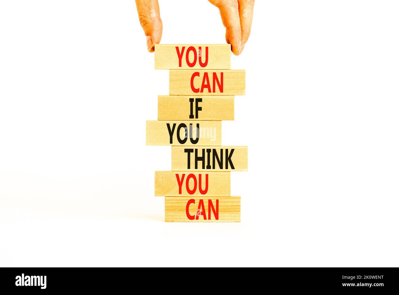 You can symbol. Concept words You can if you think you can on wooden ...