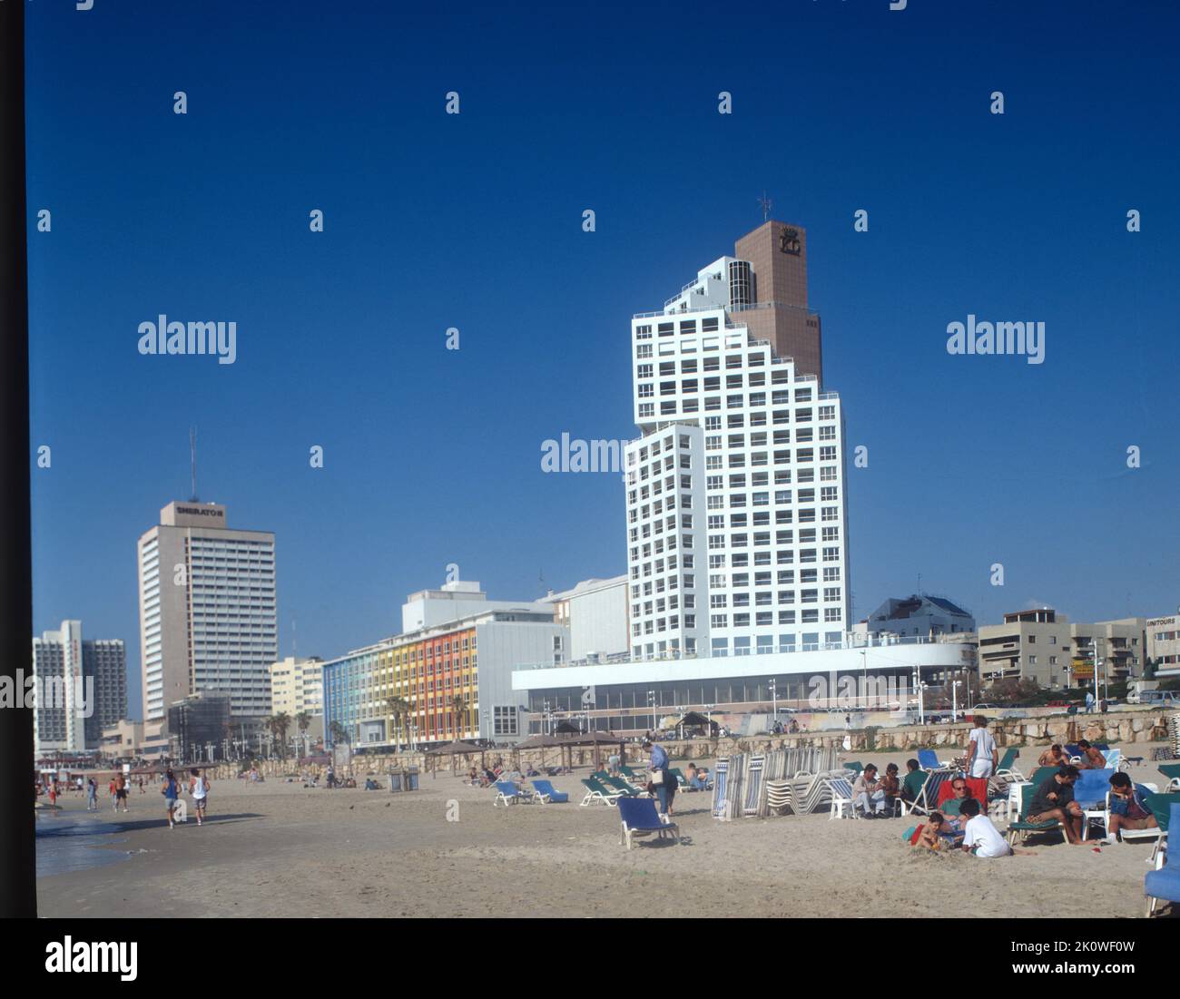 Israel, Tel AVIV, the Beach, King David Hotel Stock Photo - Alamy