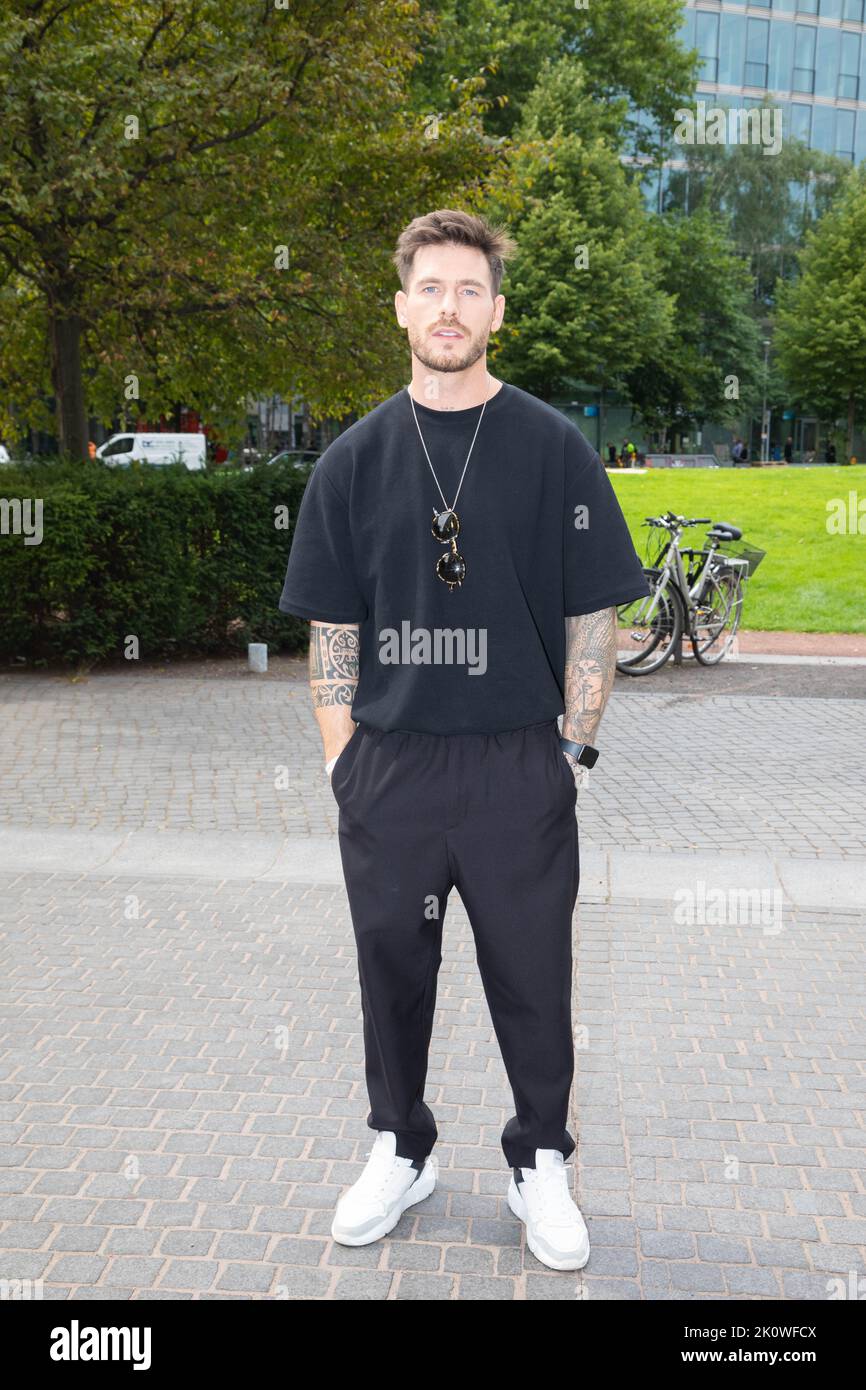 Angelo Carlucci beim Mates Date Influencer Event auf der Berlin Fashion ...