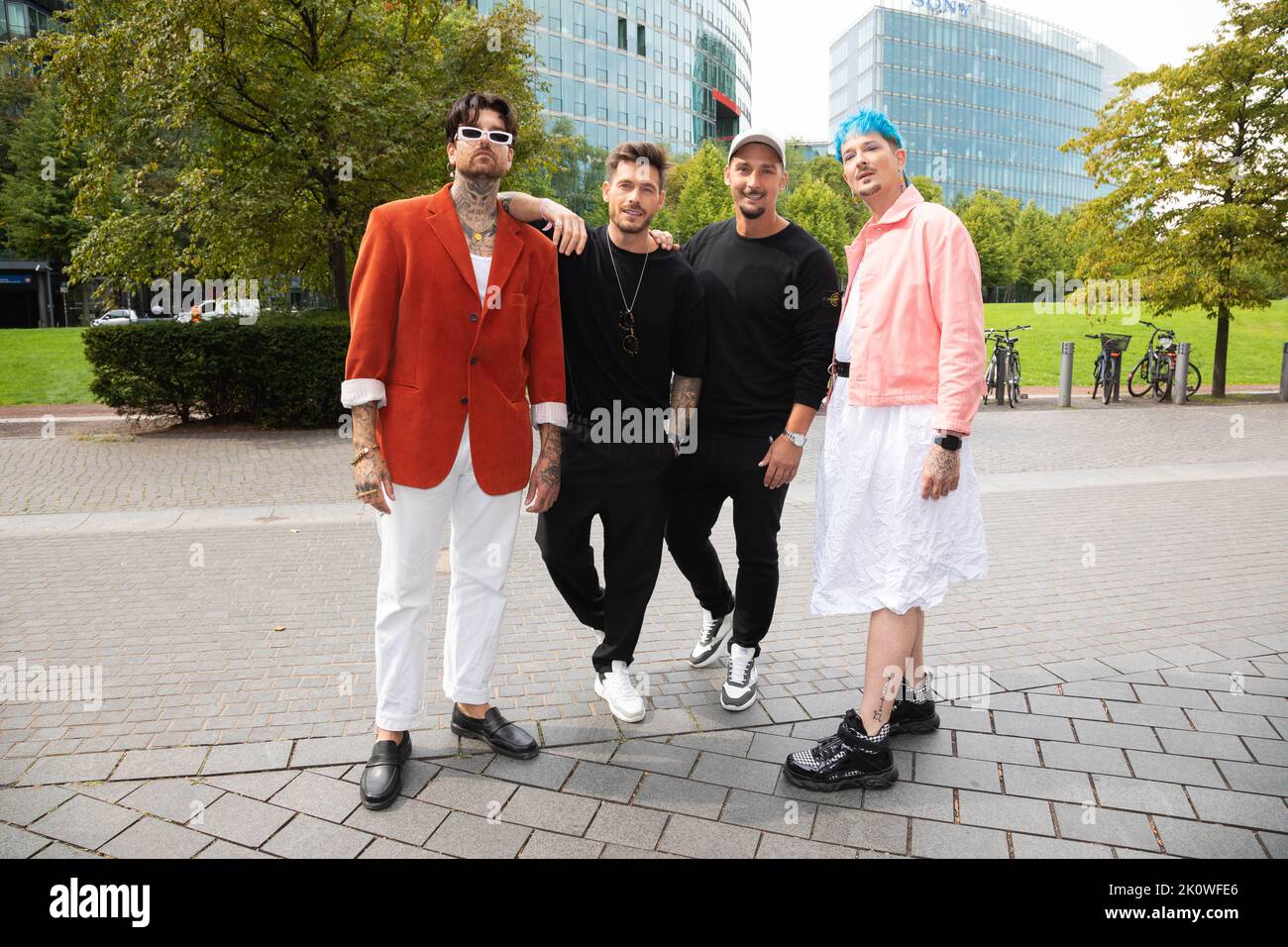 @janundnixxon, Angelo Carlucci und Sandy Fähse, @bobbylies beim Mates ...