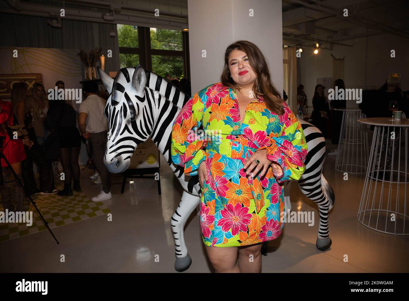 Alina Wichmann beim Mates Date Influencer Event auf der Berlin Fashion ...