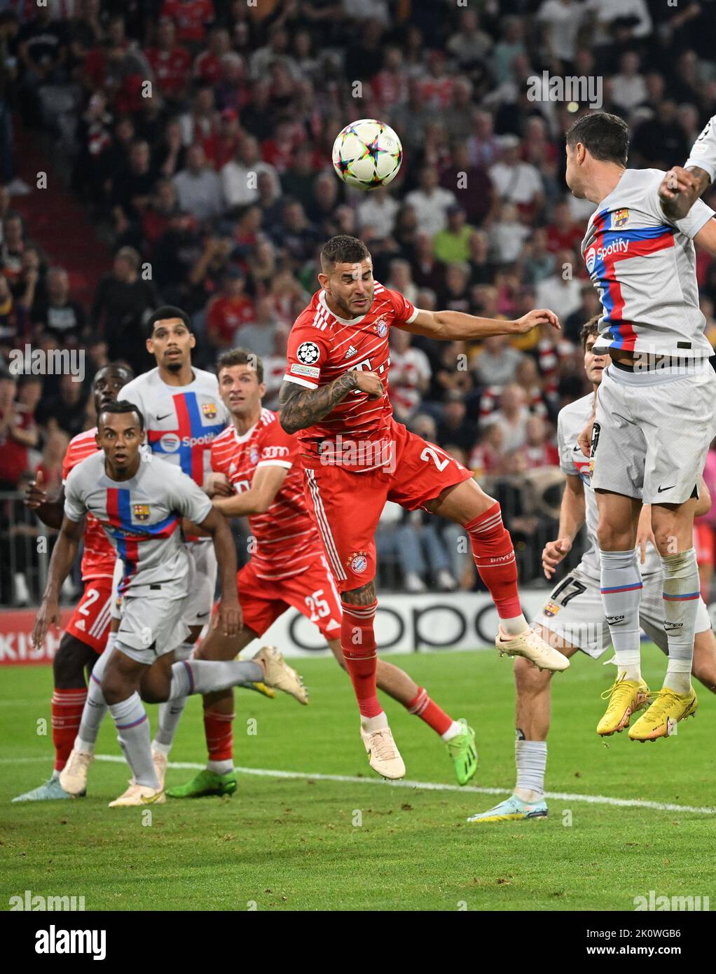 Munich, Germany. 13th Sep, 2022. Soccer: Champions League, Bayern ...