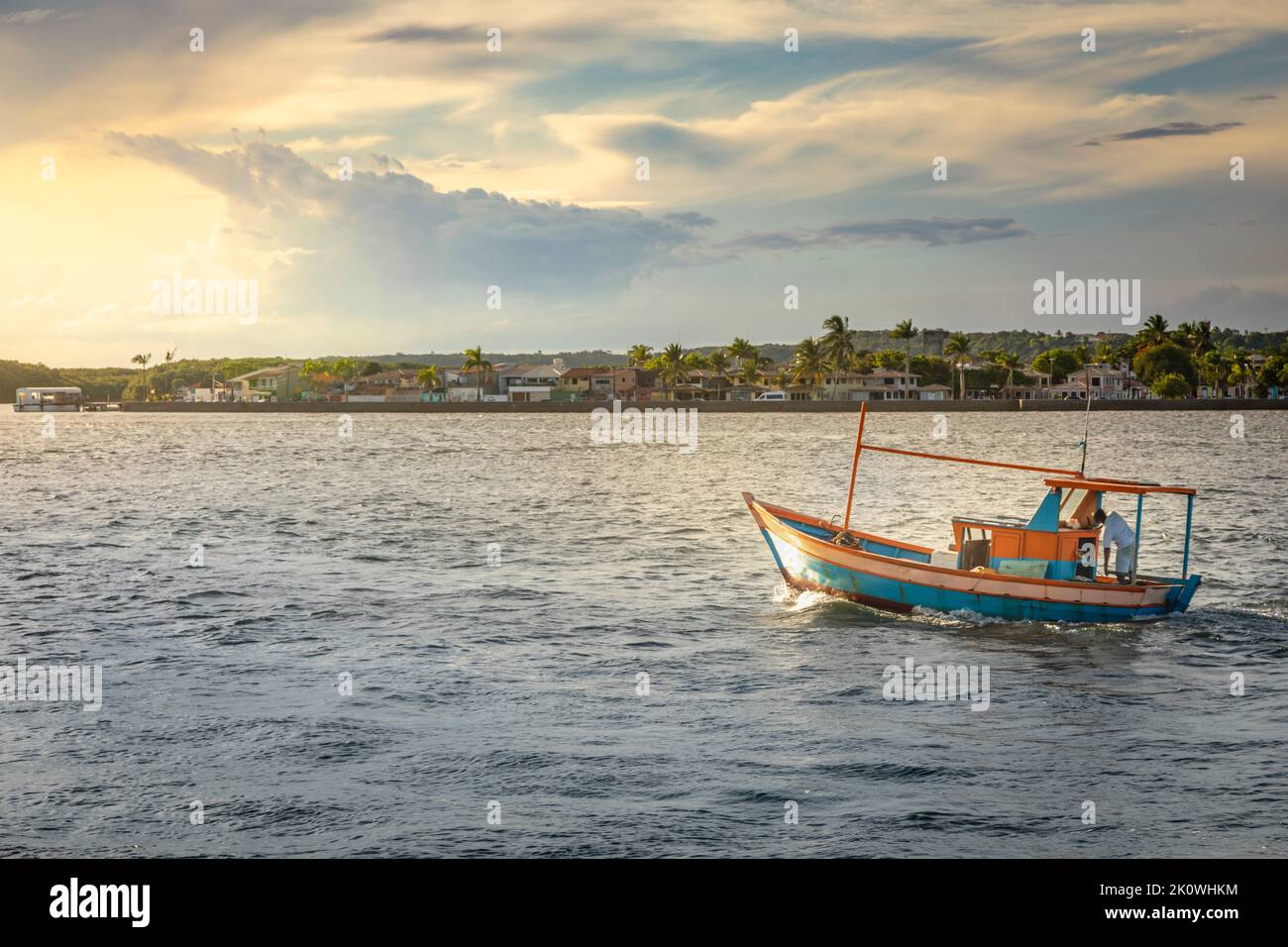Brazil coastline boat hi-res stock photography and images - Alamy
