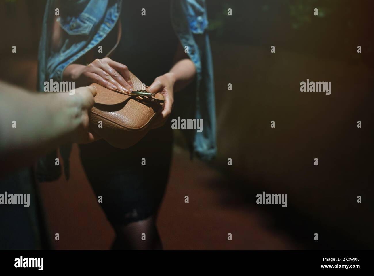 Thief snatching bag hi-res stock photography and images - Alamy