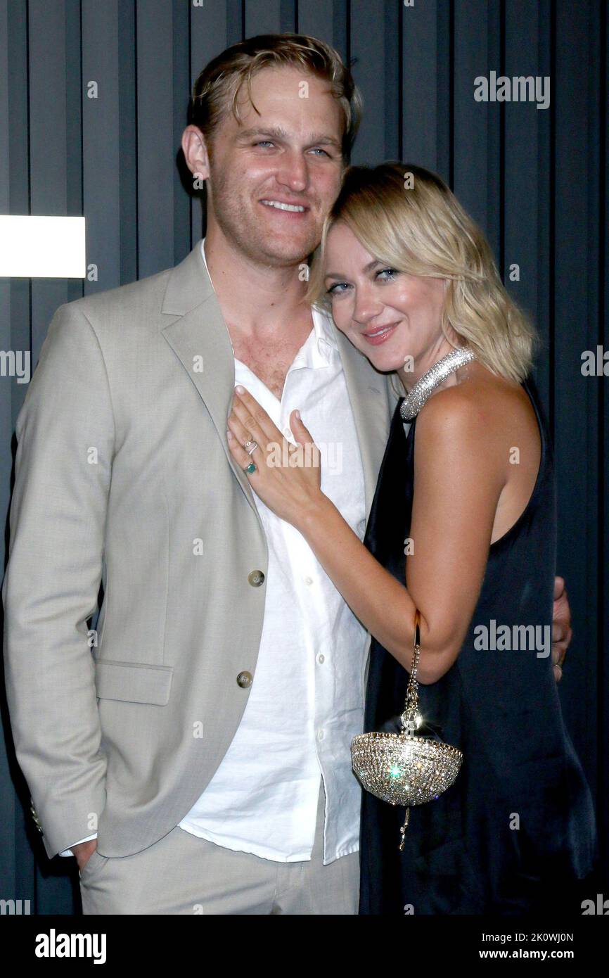 Los Angeles, CA. 12th Sep, 2022. Wyatt Russell, Meredith Hagner at ...