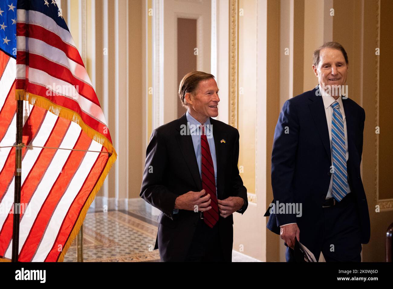 Washington, USA. 13th Sep, 2022. Senator Richard Blumenthal (D-CT) and ...