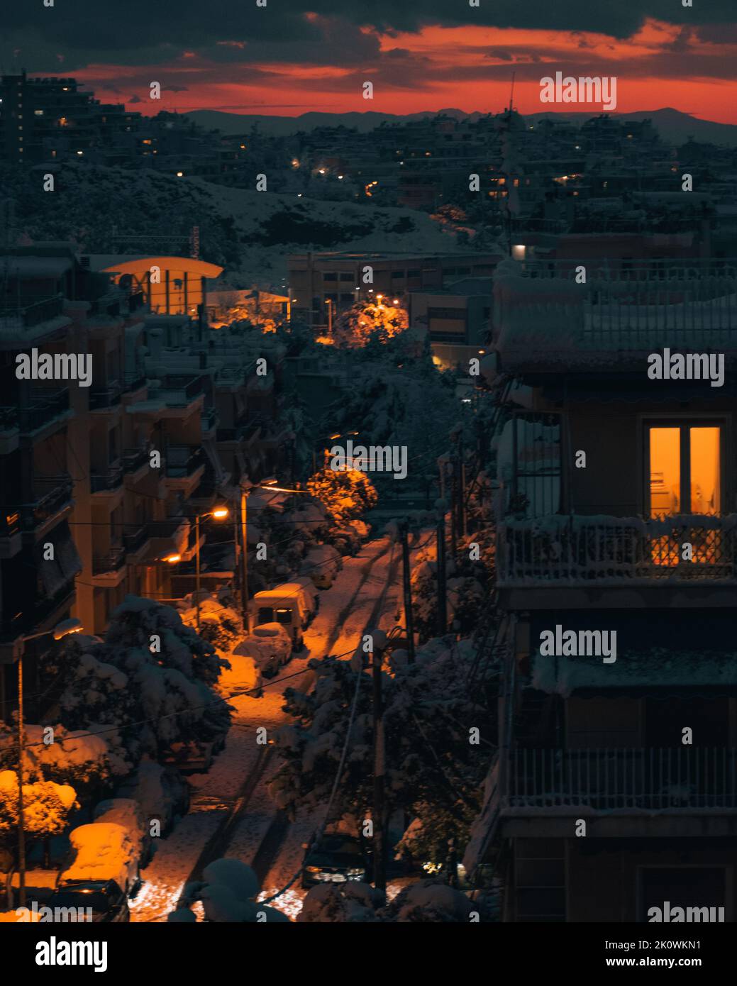 Athens dark cloud hi-res stock photography and images - Alamy