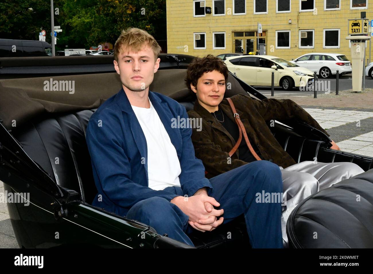Ludwig Simon und Naemi Florez bei der RTL+ Premiere von `Das Haus der ...