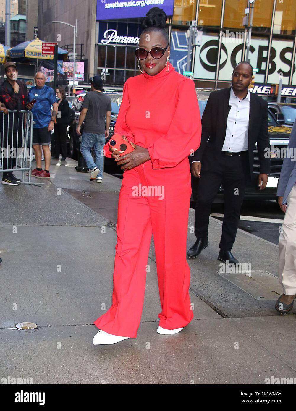 Viola Davis At Good Morning America -PICTURED: Viola Davis -LOCATION ...