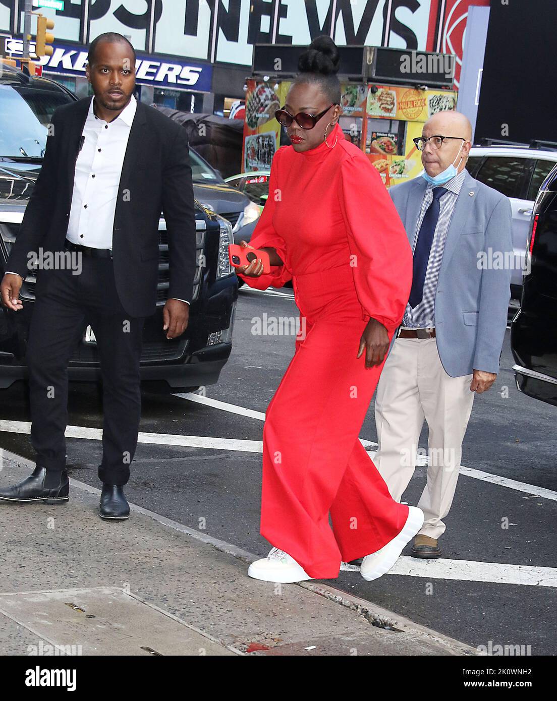 Viola Davis At Good Morning America -PICTURED: Viola Davis -LOCATION ...