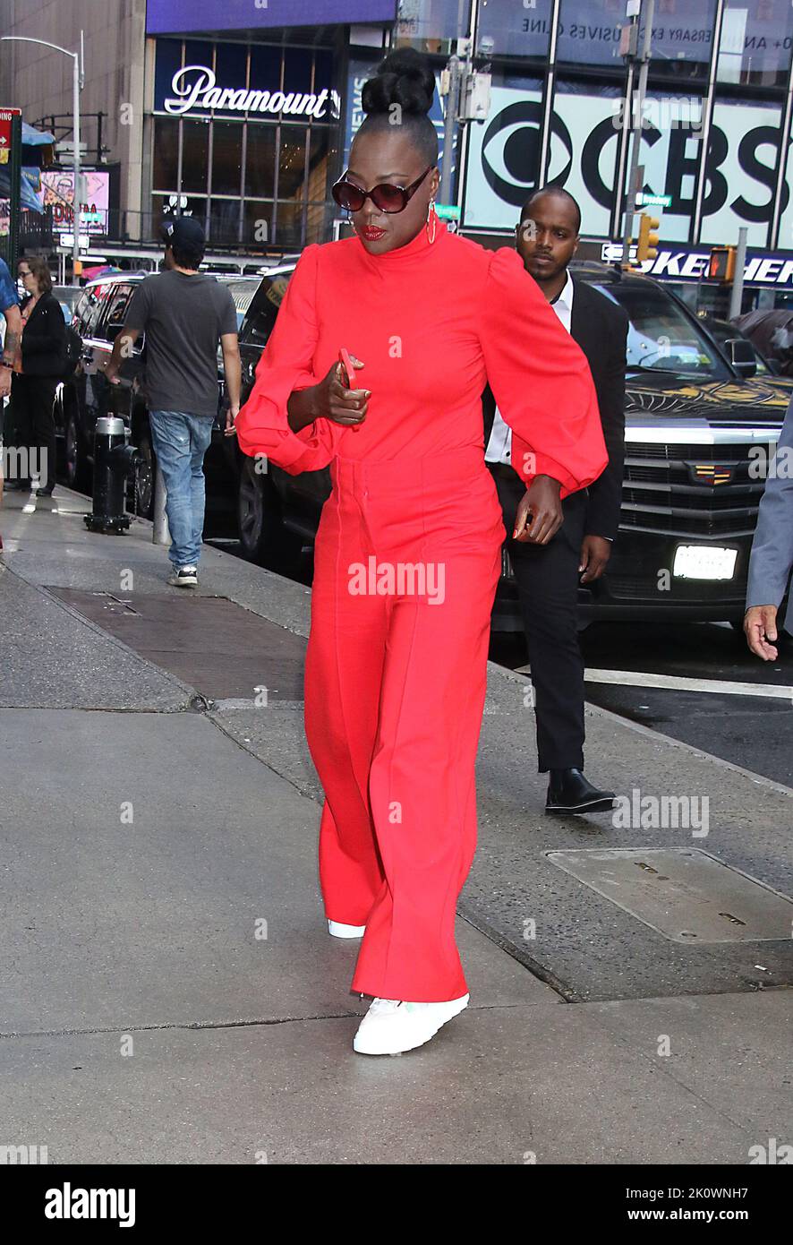Viola Davis At Good Morning America -PICTURED: Viola Davis -LOCATION ...
