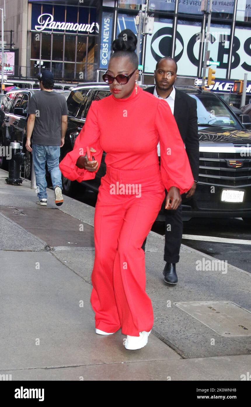 Viola Davis At Good Morning America -PICTURED: Viola Davis -LOCATION ...