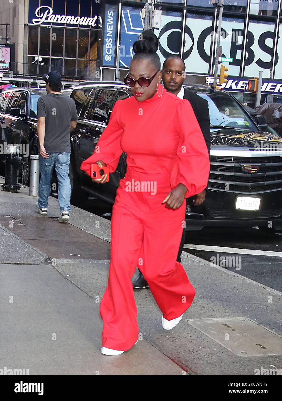 Viola Davis At Good Morning America -PICTURED: Viola Davis -LOCATION ...