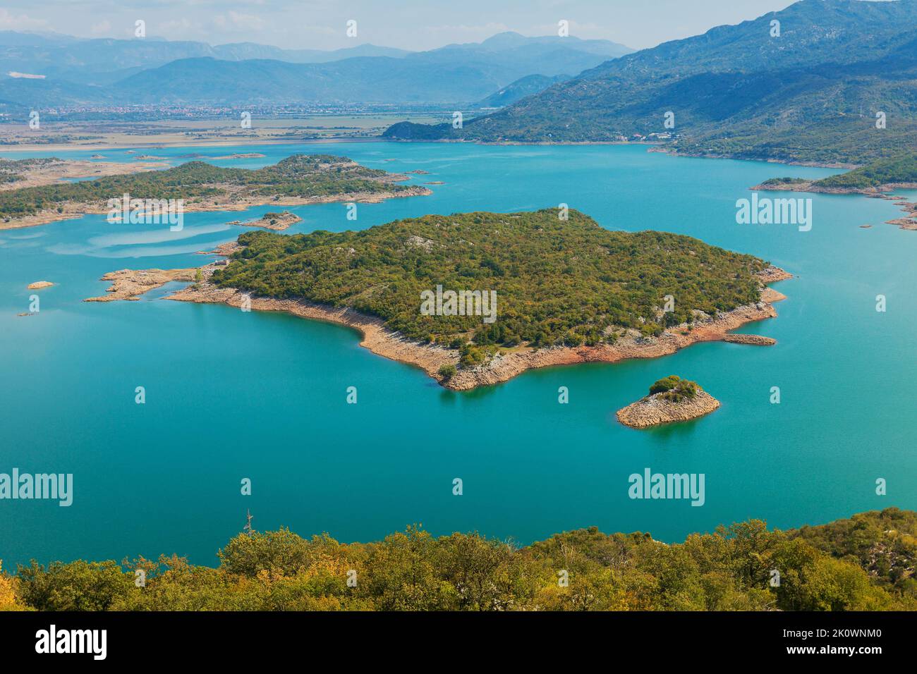 Panorama nature from height lake hi-res stock photography and images - Alamy