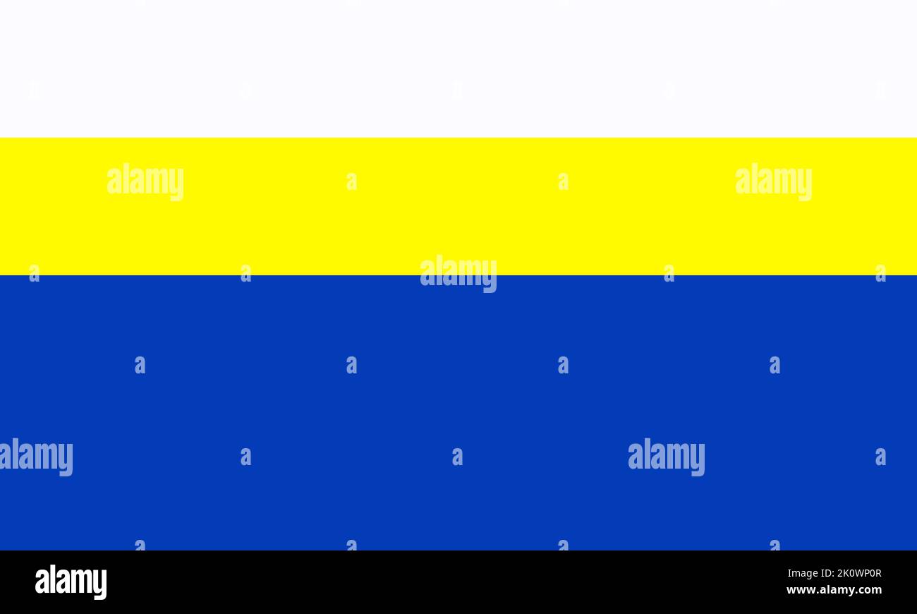 Top view of flag Reda, Poland. Polish city. travel and patriot concept ...