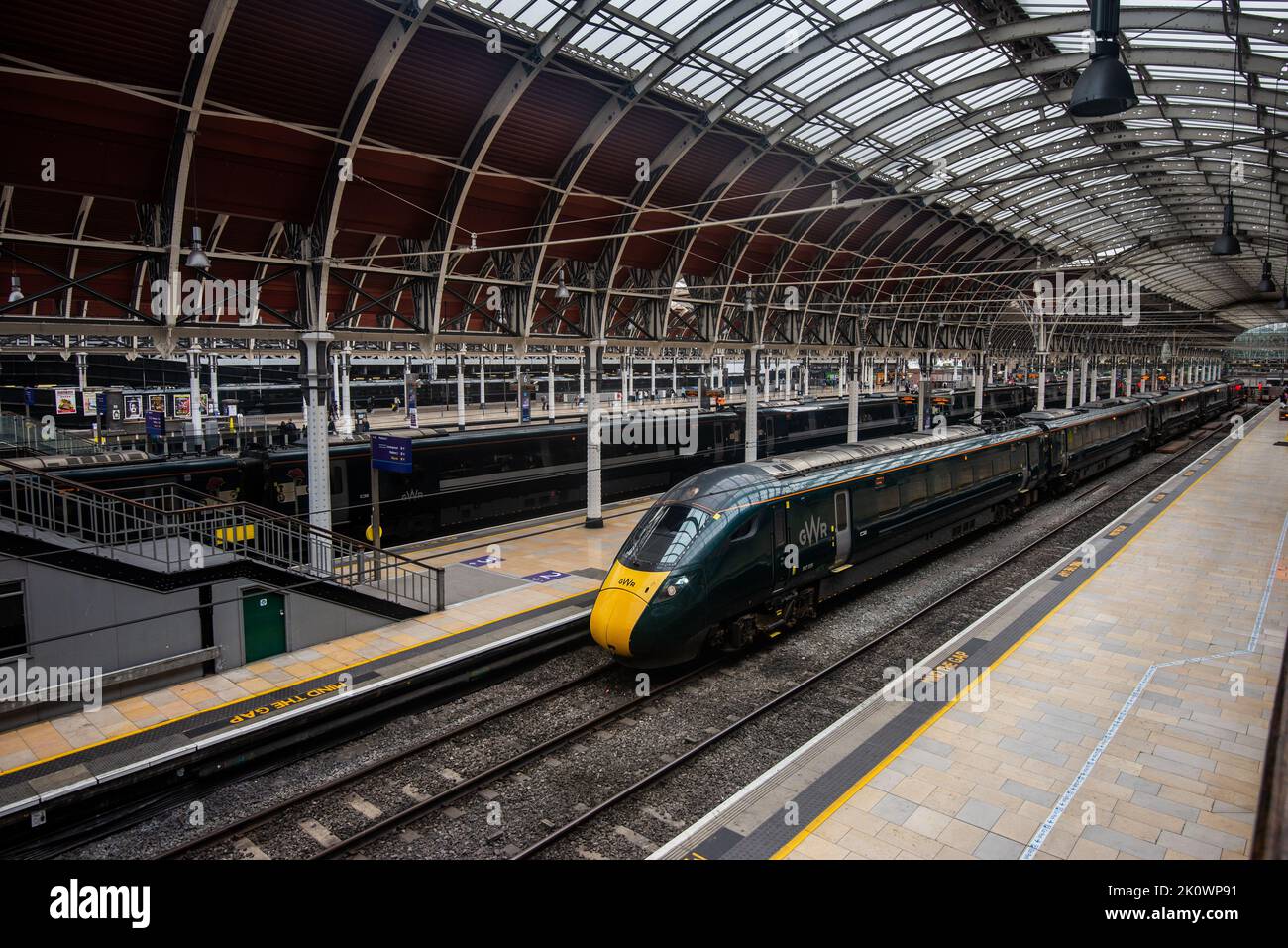 British Rail Class 802, Intercity Express Train at Paddington Station ...