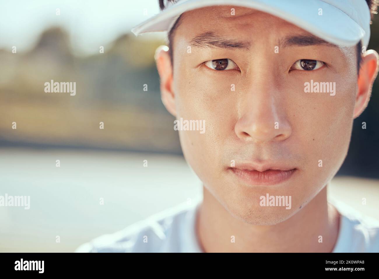 Sweat hat summer face hi-res stock photography and images - Alamy