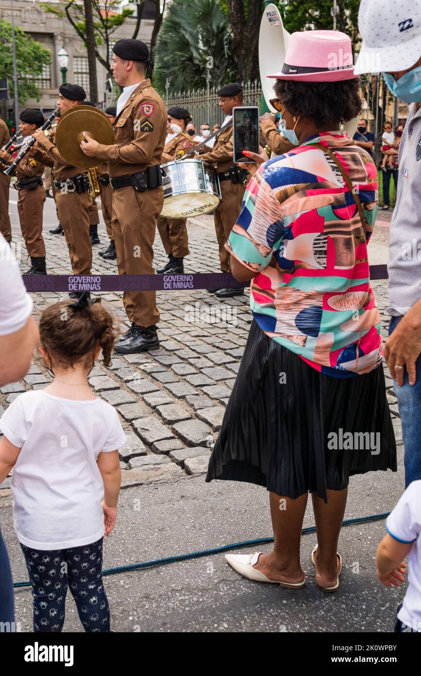 Police uniform hat back view hi-res stock photography and images - Alamy