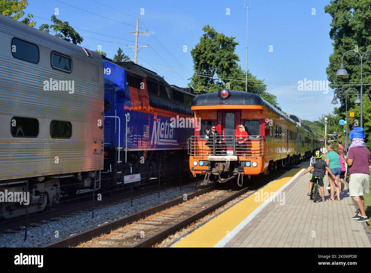 Observation car train hi-res stock photography and images - Alamy