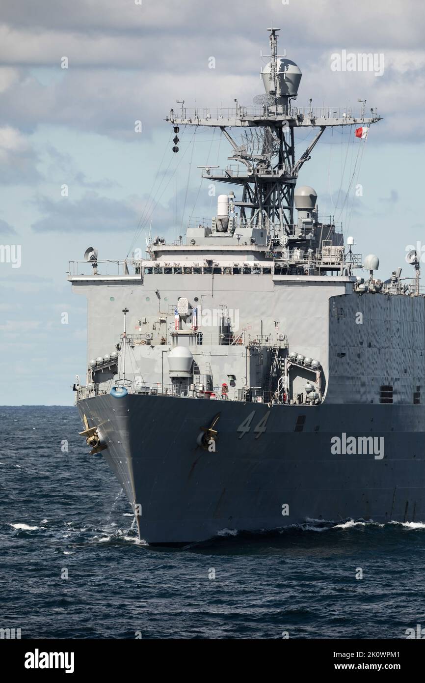 220830-N-MZ836-1173 BALTIC SEA (Aug. 30, 2022) The Whidbey Island-class ...