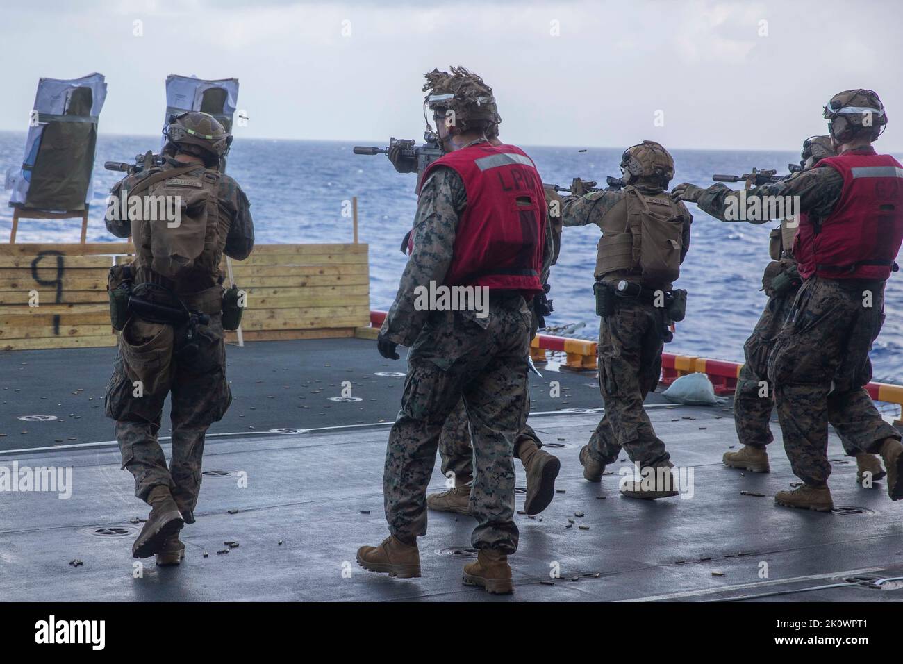 220913-N-VJ326-1035 PHILIPPINE SEA (Sep. 13, 2022) -- U.S. Marines ...